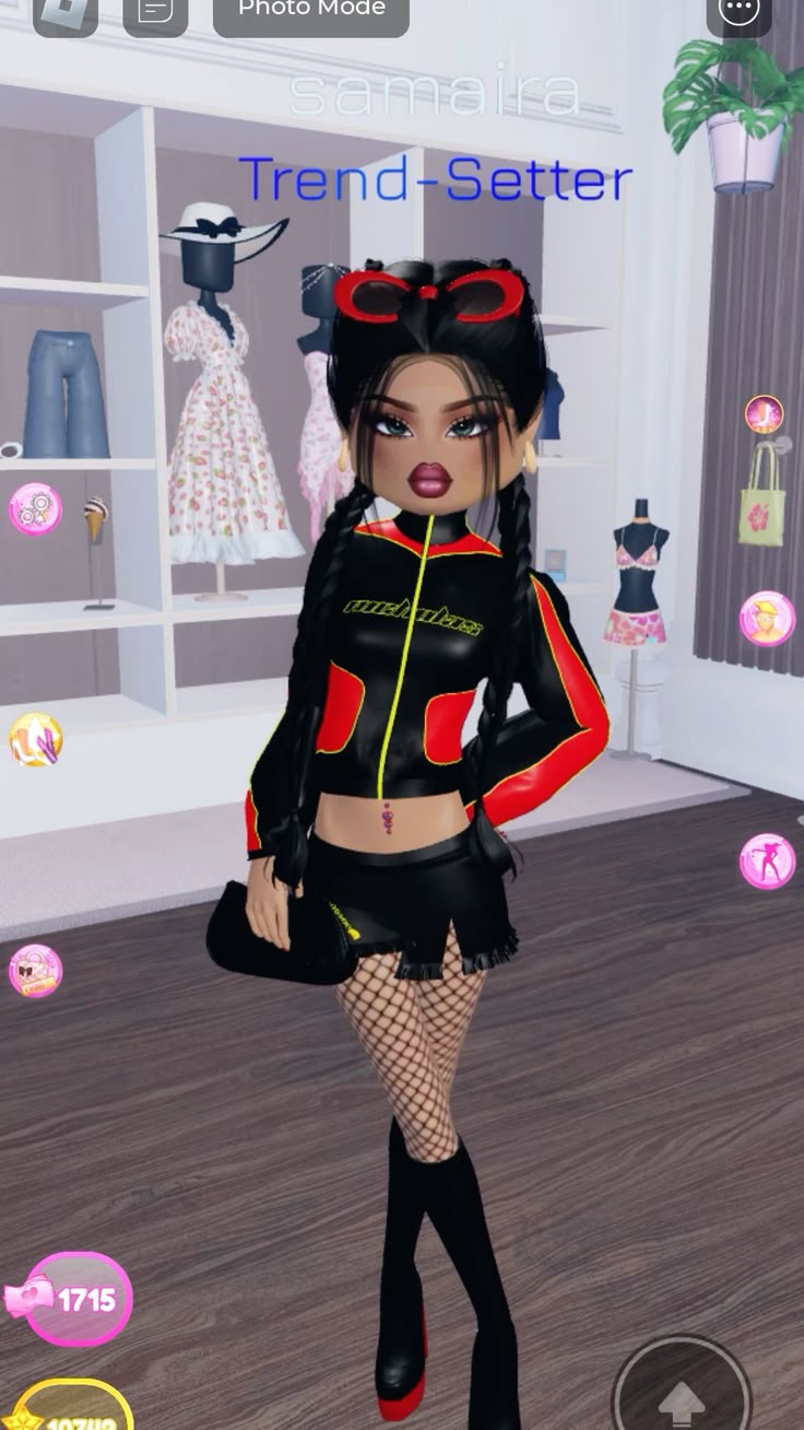 Dress To Impress Inspiration🌺 In 2024 Dress To Impress Biker Dress