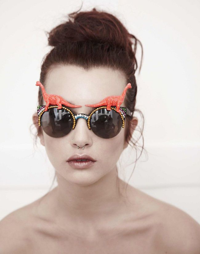On The Darker Side 35 Extravagant And Weird Sunglasses Fashion Style