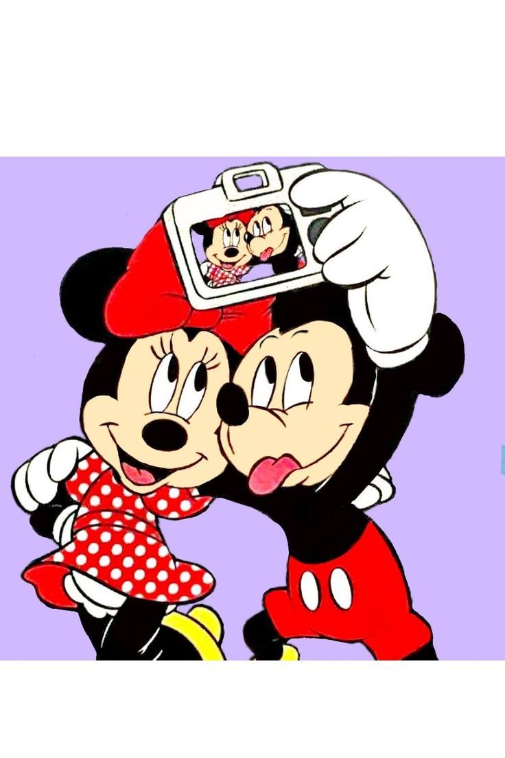 Disney Mickey Mouse And Minnie Mouse Vector Design Vector Tracing