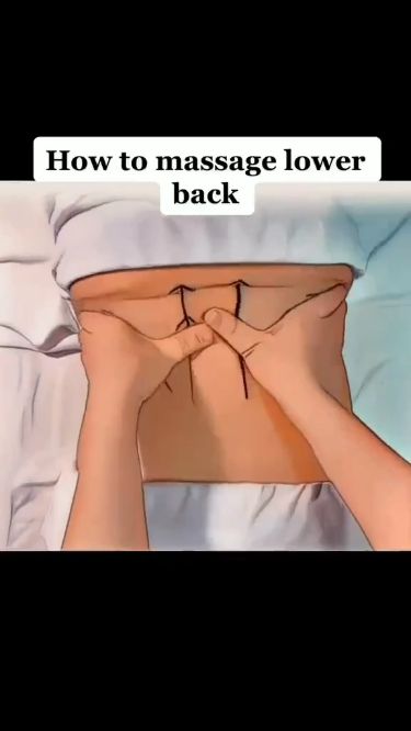 How To Massage Lower Back Reflexology Massage Massage Massage Techniques
