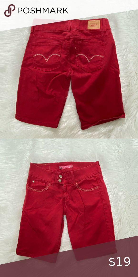 Levis 524 Too Super Low Jean Shorts 7 Levi Levis Jean Shorts