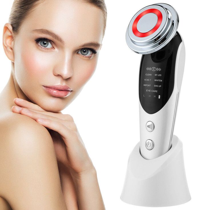 7in1 Ems High Frequency Skin Beauty Lift Machine For Face Anti Aging Cleansing Beauty Devices