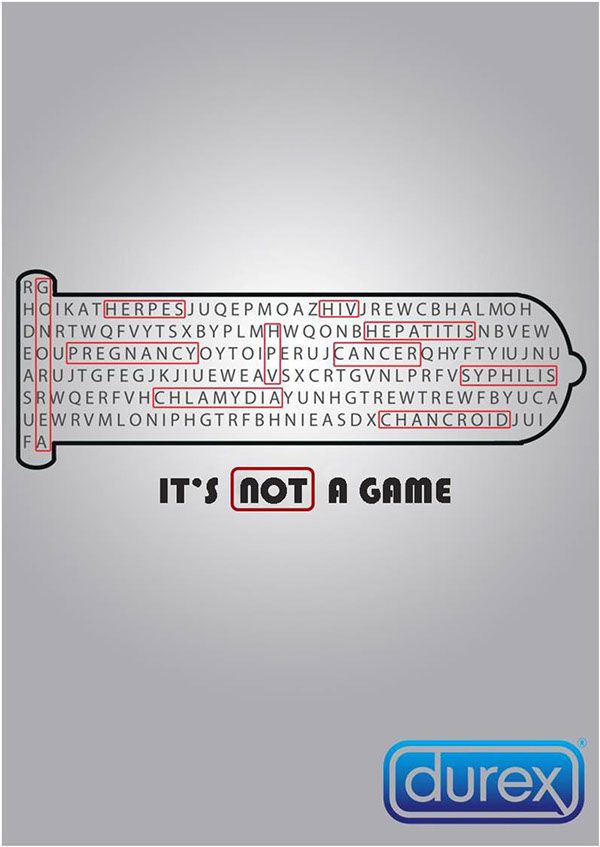 Durex Advertisement By Argyro Roussou Via Behance Clever Advertising