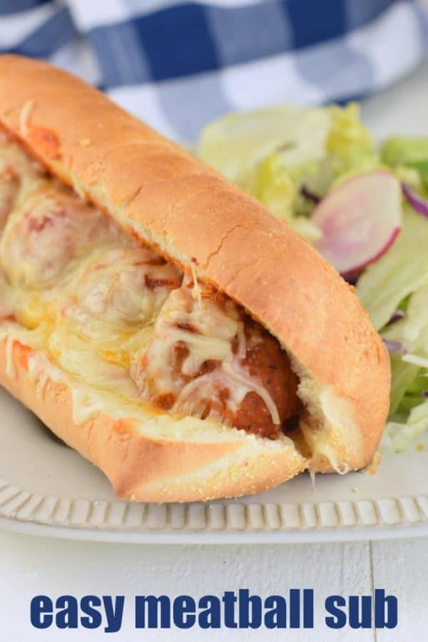 Easy Italian Meatball Sub Recipe Made From Homemade Meatballs