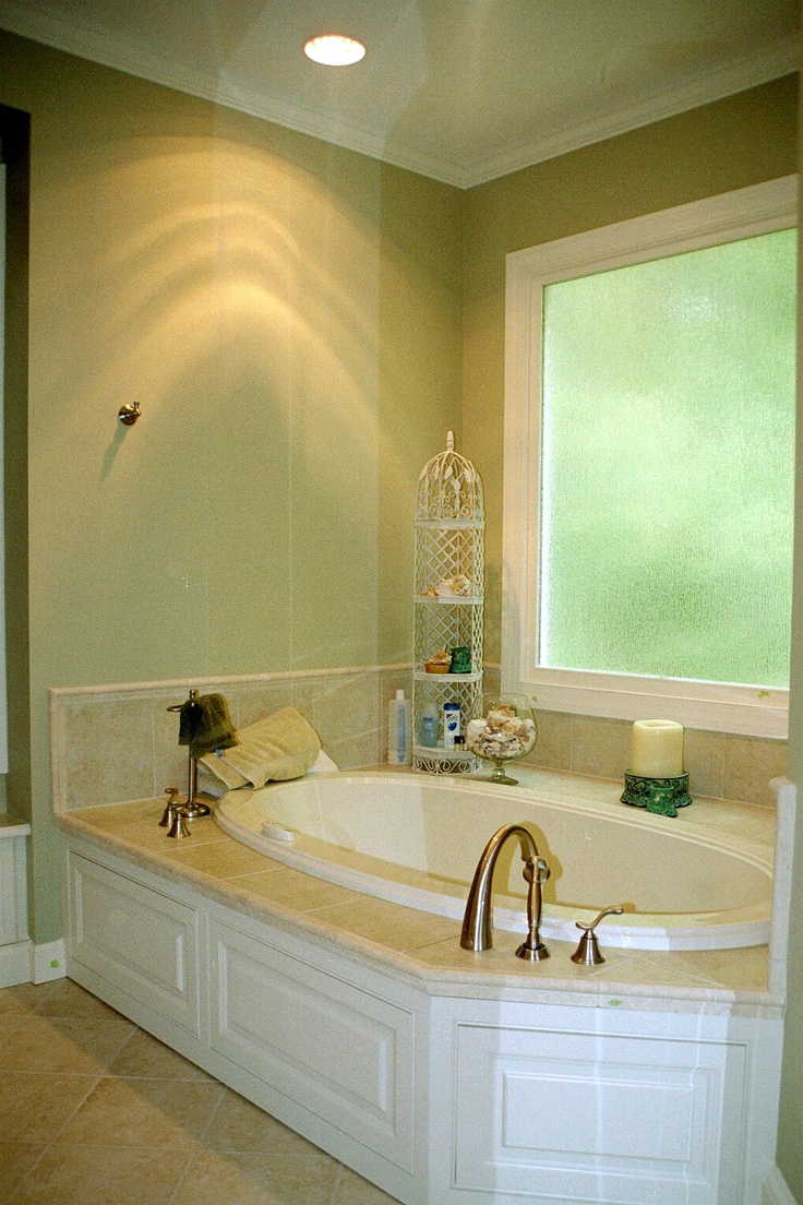 Tub Surround With Neoangle Shower Next To It Air Bathtub Bathroom