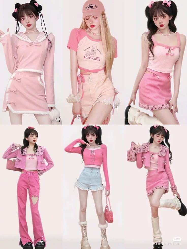 Ghim Trên Crop Top Thời Trang Trang Phục Nữ Thời Trang Nữ