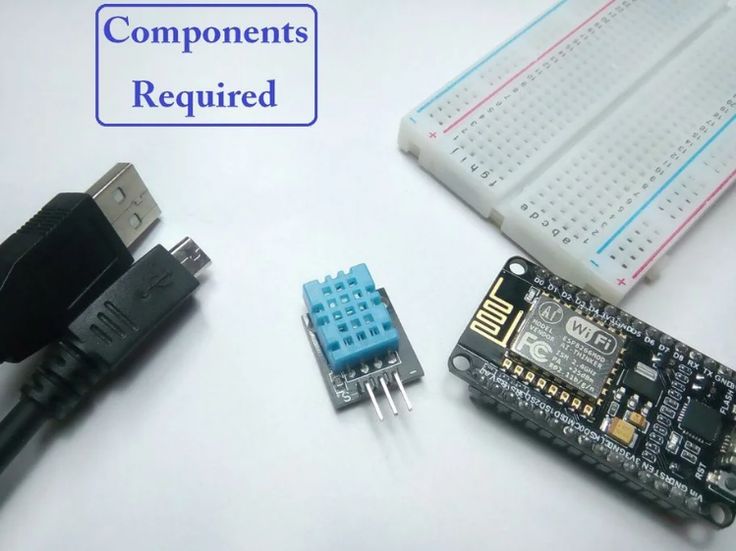 Esp8266 Dht11 Dht22 Temperature And Humidity With Local Web Server Data