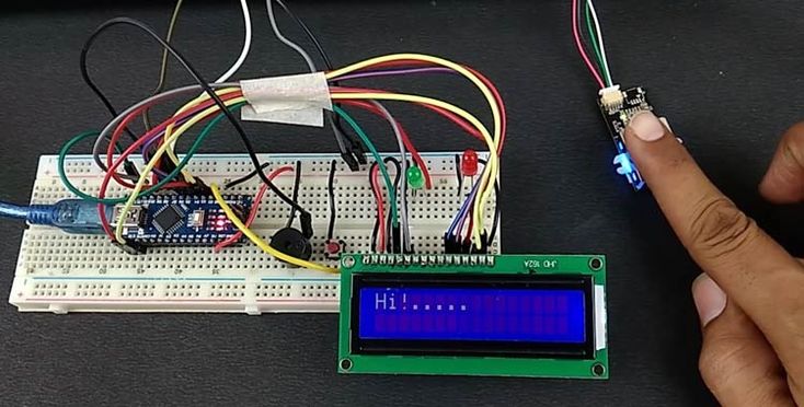 Interfacing Gt511c3 Fingerprint Sensor With Arduino Arduino Arduino Projects Finger Print Sensor
