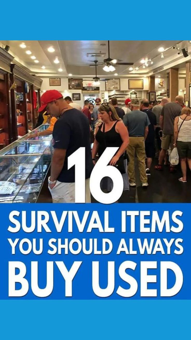 16 Survival Items You Should Always Buy Used Survival Items Survival