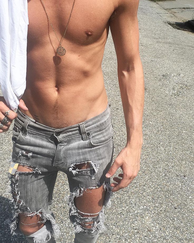 Endless Pulchritude Ripped Jeans Men Fashion Ripped Men