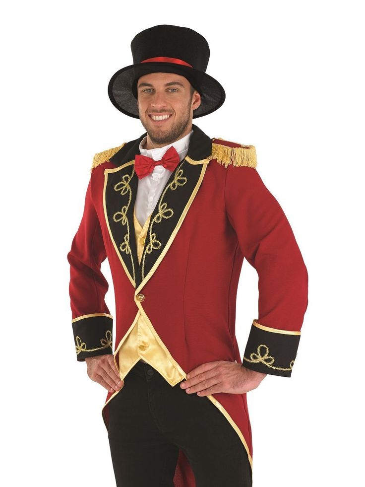 Fun Shack Circus Ringmaster Costume Men Men Ringmaster Costume Circus