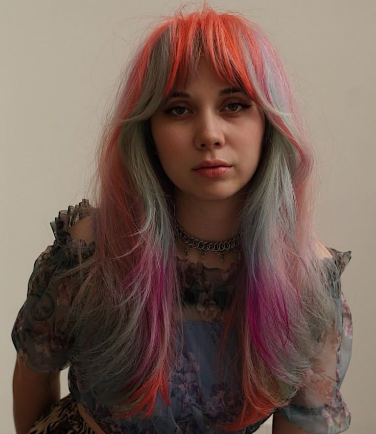30 Coolest Rainbow Hair Color Ideas To Try In 2024 Rainbow Hair Color