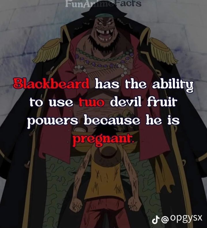 One Piece Blackbeard One Piece Funny Blackbeard One Piece One Piece Meme