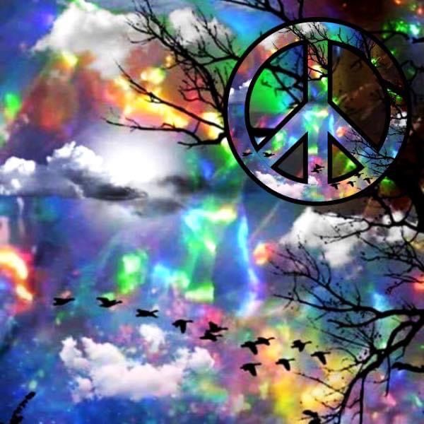 Pin By Irene Marino On ☮ ☮ Symbols Of Peace Ix ☮ ☮ Peace Sign Art Hippie Peace Sign Art