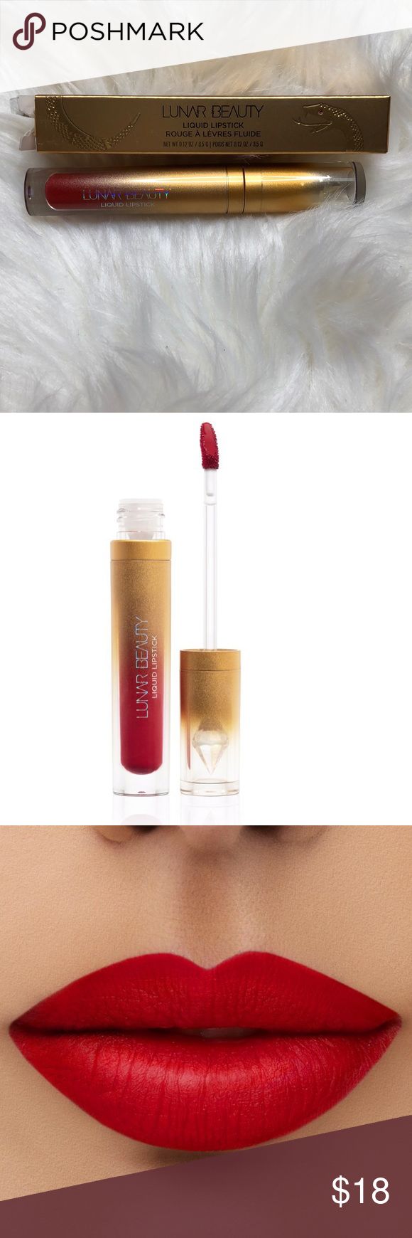 Lunar Beauty Greek Goddess Aphrodite Lipstick Lunar Beauty Red Liquid Lipstick Lipstick