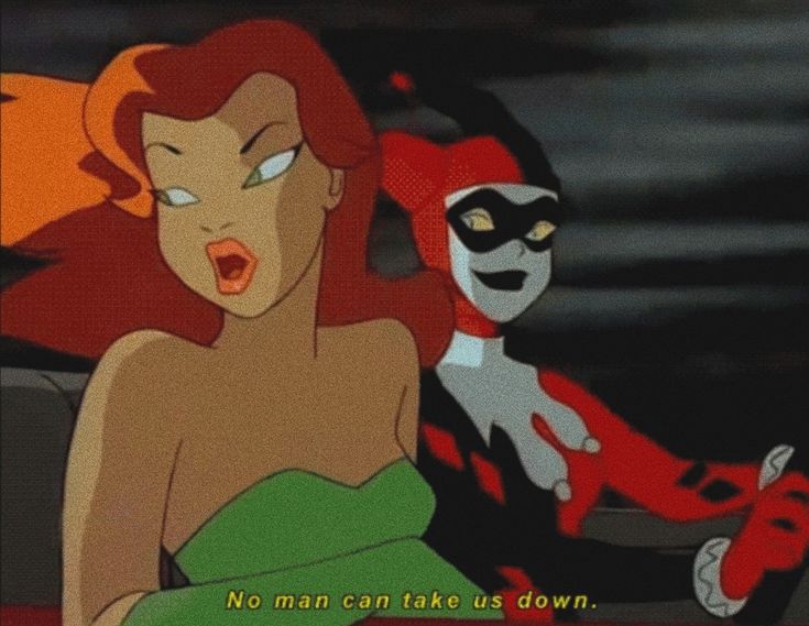 Poison And Harley Poison Ivy Cartoon Poison Ivy Batman Gotham Girls