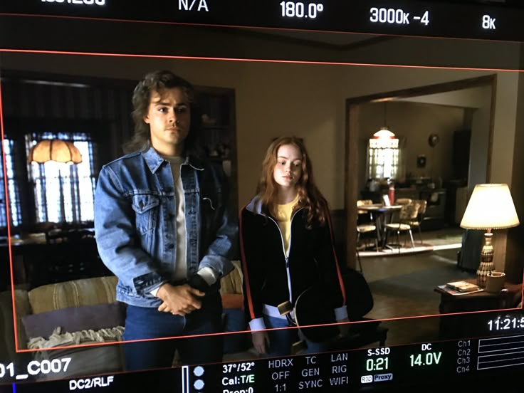 Dacre Montgomery And Sadie Sink Stranger Things Behind The Scenes The