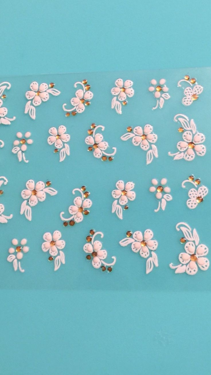 Allydrew Fingernail Stickers Nail Art Nail Stickers Self Adhesive Nail Stickers 3d Nail Decals