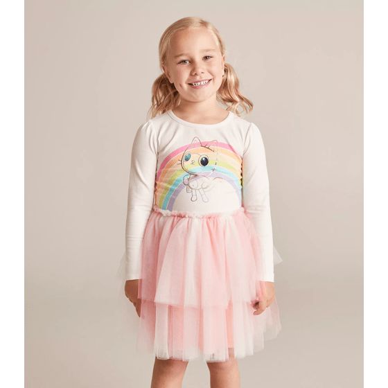 Gabbys Dollhouse Gabbys Dollhouse Tulle Dress Pink Size 1 Tulle Dress Tiered Tulle Skirt