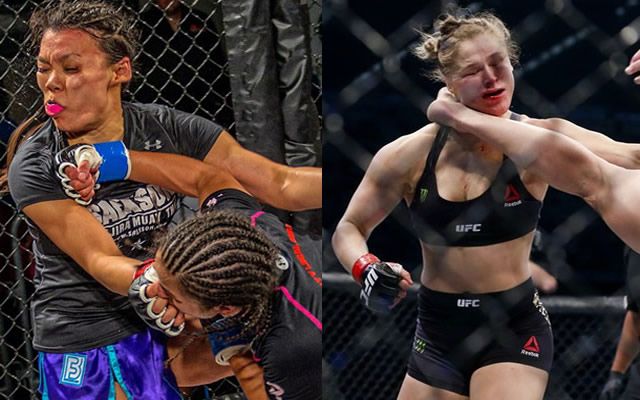 Top 10 Craziest Knockouts In Womens Mma History Mma Knockout Ufc