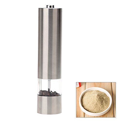 Stainless Steel Electric Pepper Grinder - Seasoning Grinding Tools Stainless Steel Electric Pepper Grinder - Seasoning Grinding Tools