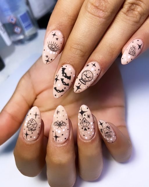 π°ππππππππ π½ππππππ πΉ On Instagram Octubre Es A Halloween π»π€ π
Nail