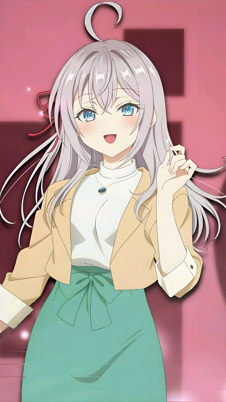 Alisa Mikhailovna Kujou Di 2024 Ilustrasi Karakter Gambar Karakter Gadis Animasi