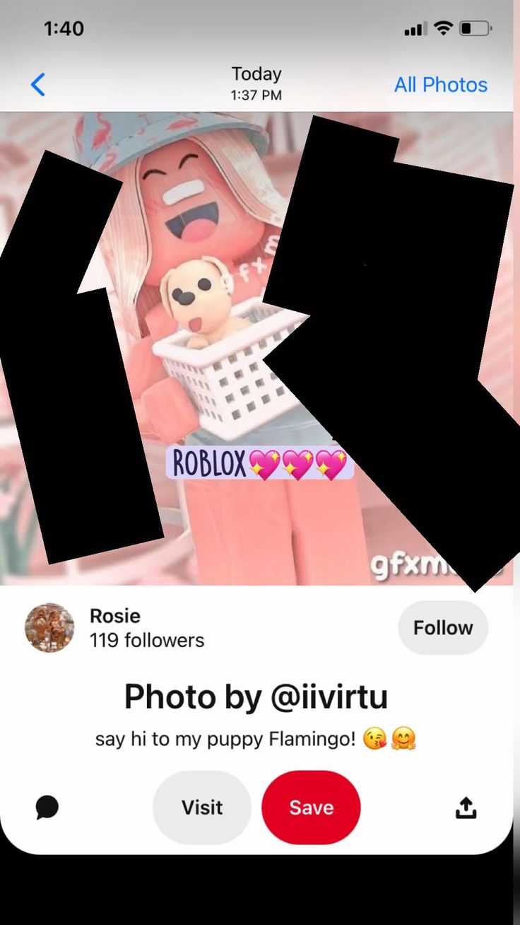 Robloxπππ Roblox Say Hi Rosie