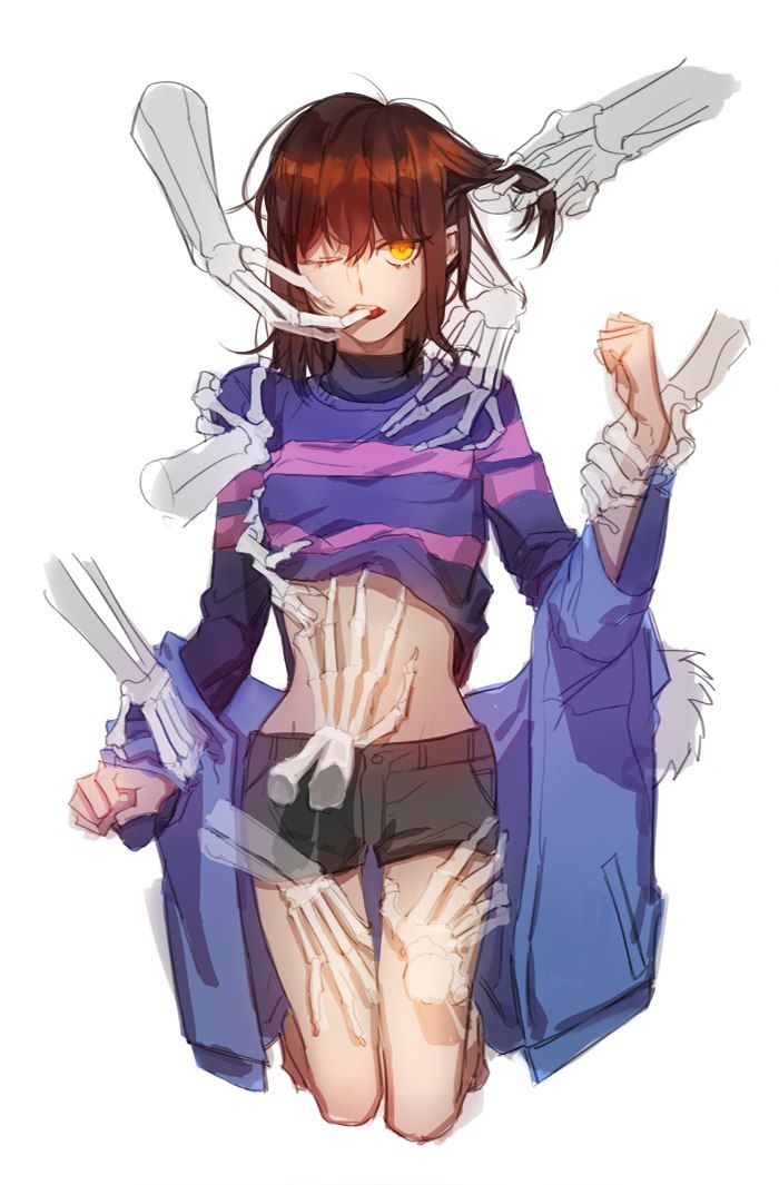 Frisk Undertale อะนิเมะ