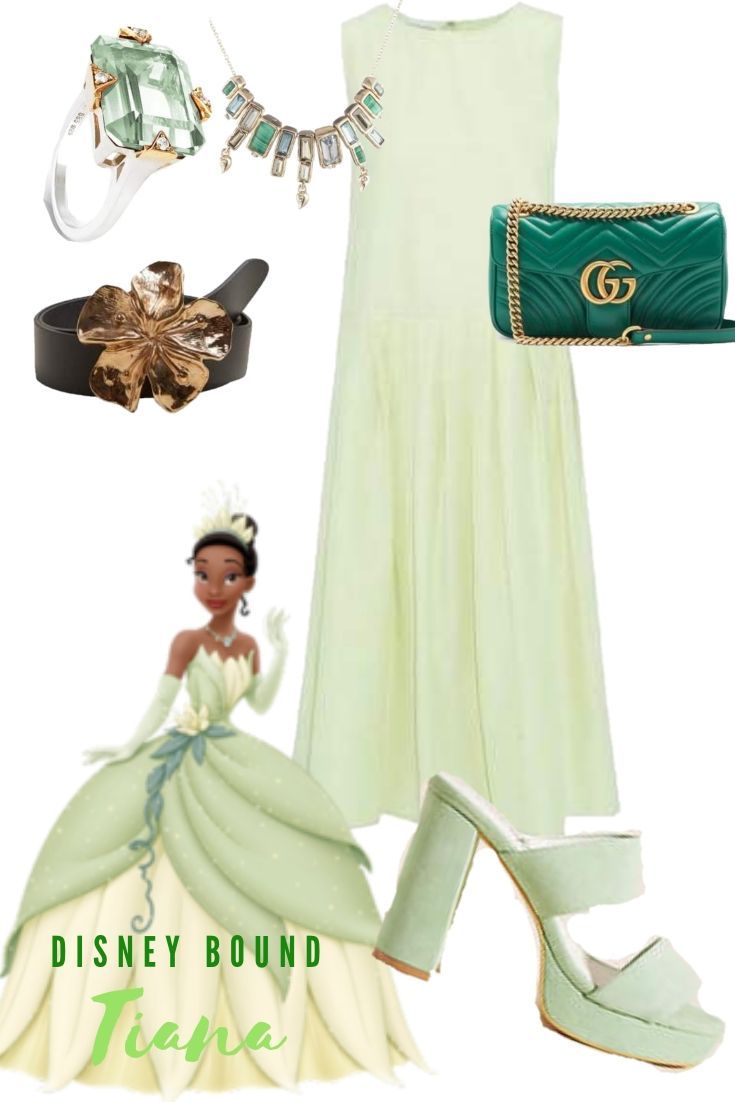 Disney Bound Outfit Tiana Princess Inspired Outfits Colourful Outfits Disney Bound Outfits