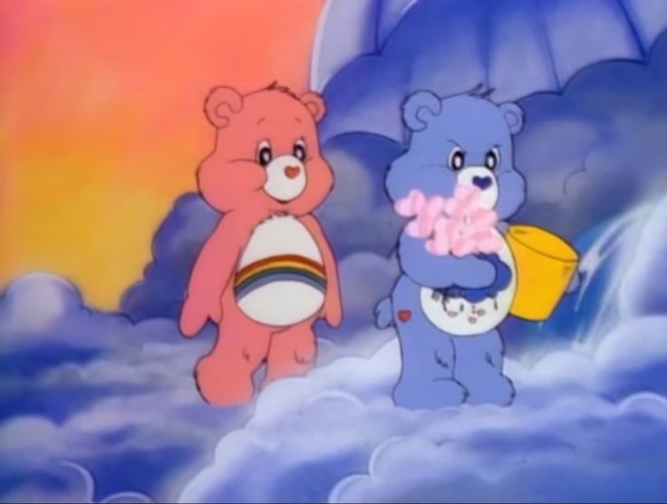 Care Bears 💗 Cheer Bear And Grumpy Bear Care Bears Movie Care Bears Care Bears Cousins