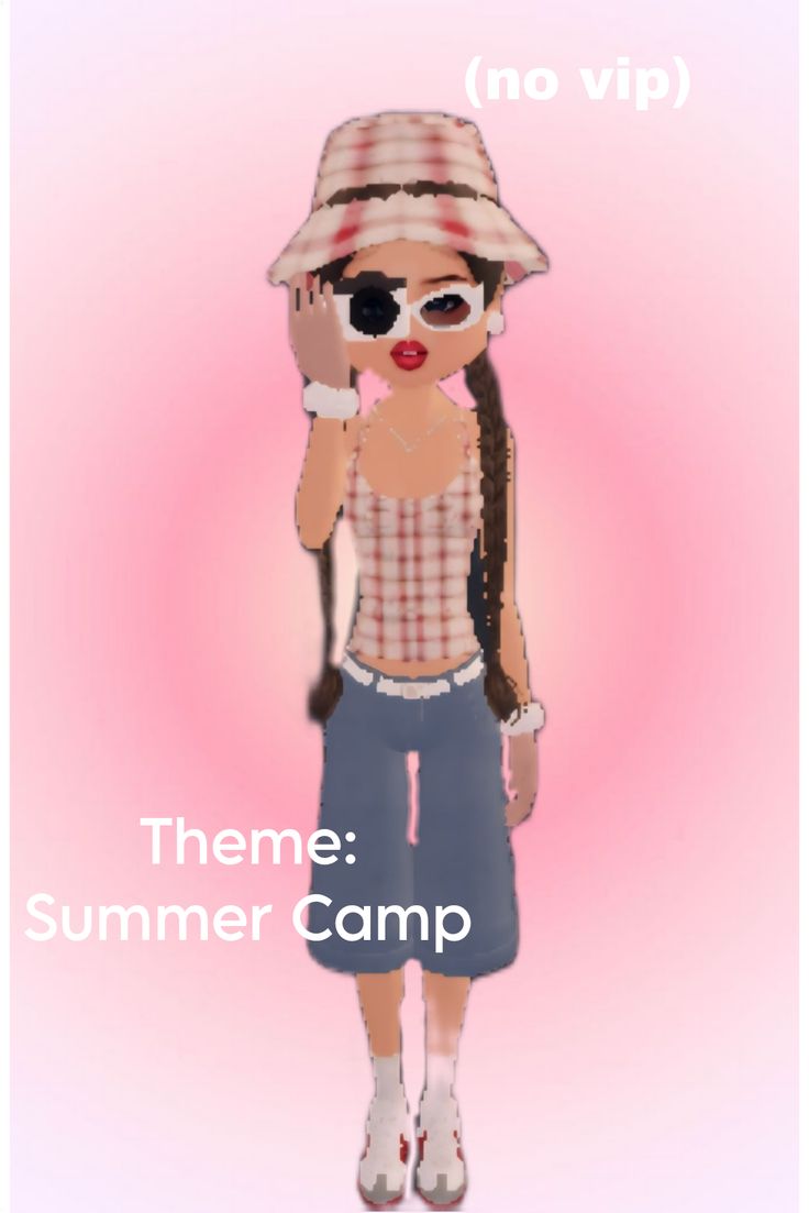 Dti Outfit Themesummer Camp No Vip Summer Camp Outfits Summer Camp Camping Outfits