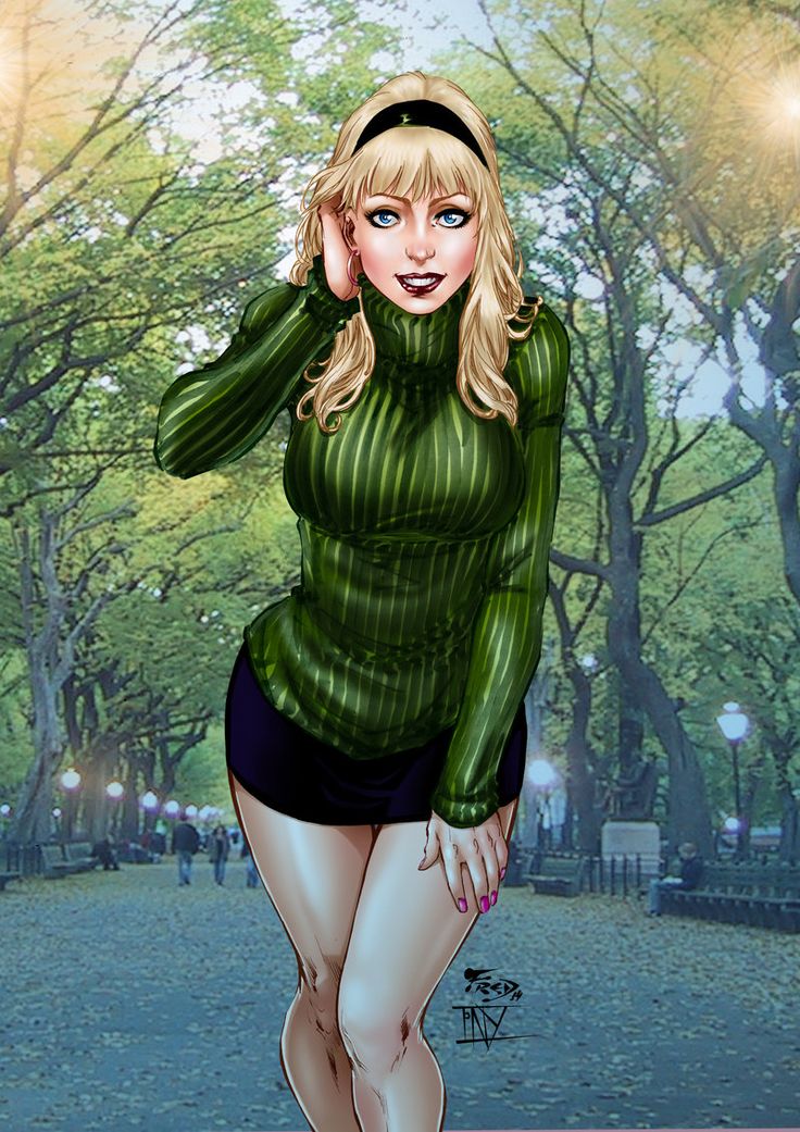 Gwen Stacy By Fred Benes By Tony058 On Deviantart Gwen Stacy Comic Comics Girls Gwen Stacy
