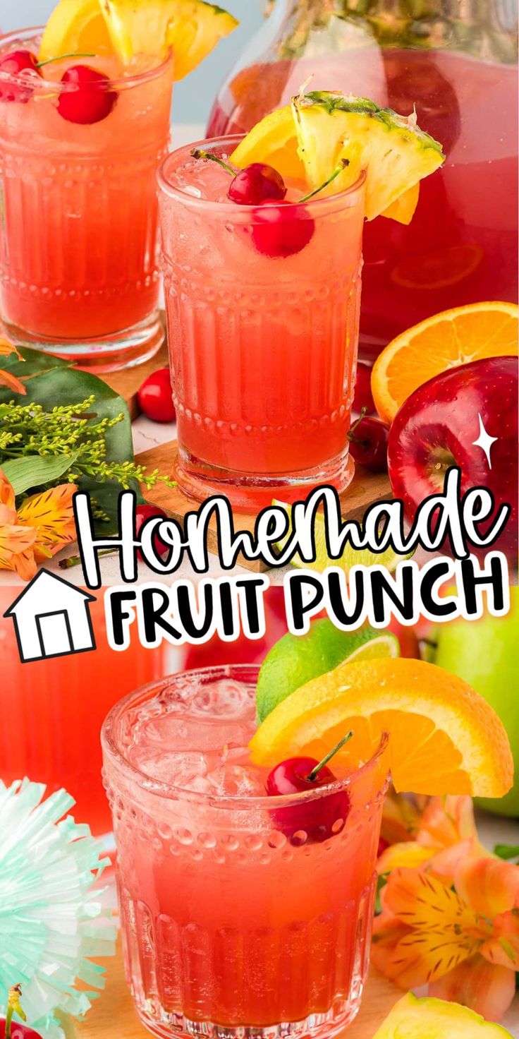 Learn How To Make Fruit Punch With The Best High Quality Ingredients To