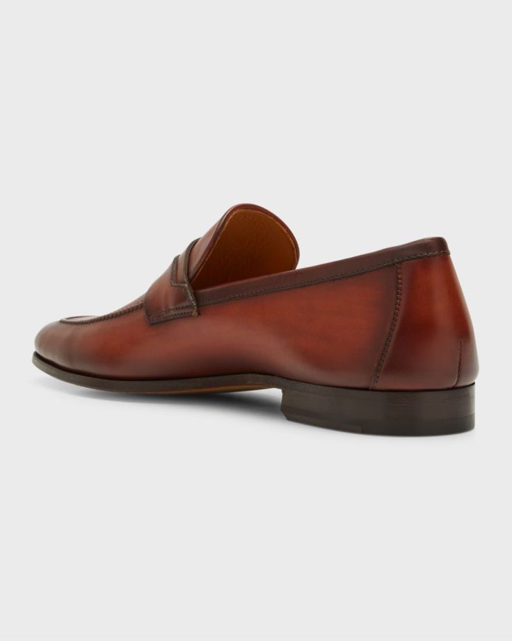 Magnanni Men's Sasso Leather Penny Loafers | Penny loafers, Loafers ... Magnanni Men's Sasso Leather Penny Loafers | Penny loafers, Loafers ...
