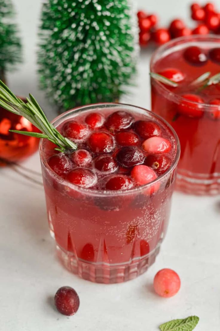 Festive Cranberry Ginger Beer Mocktail Recipe