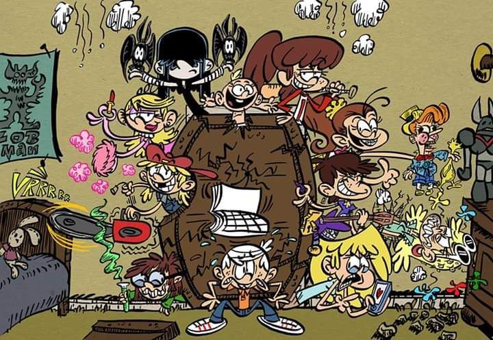 The Loud House Scary Comic