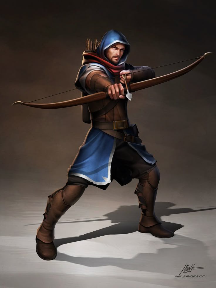 Archer By Javieralcalde On Deviantart Dungeons And Dragons Characters Fantasy Characters