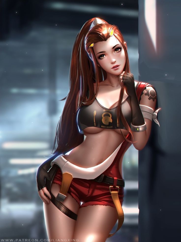 Brigitte By Liang Xing Brigitte Overwatch Overwatch Wallpapers