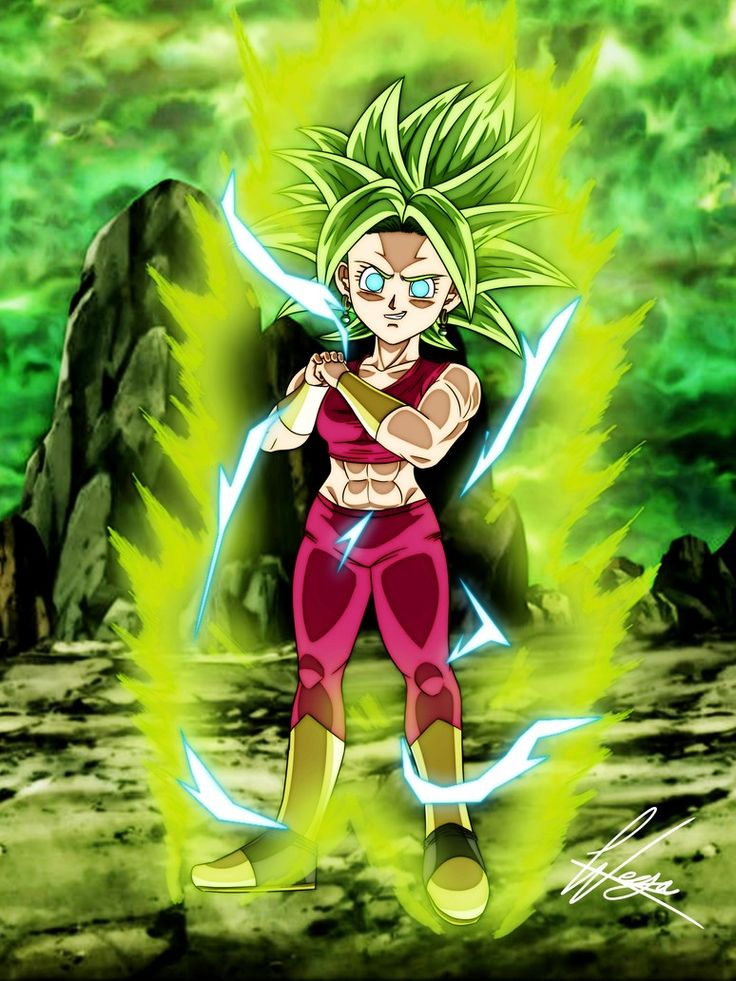 Kefla Super Saiyajin Legendario Personajes Femeninos Akira Personajes
