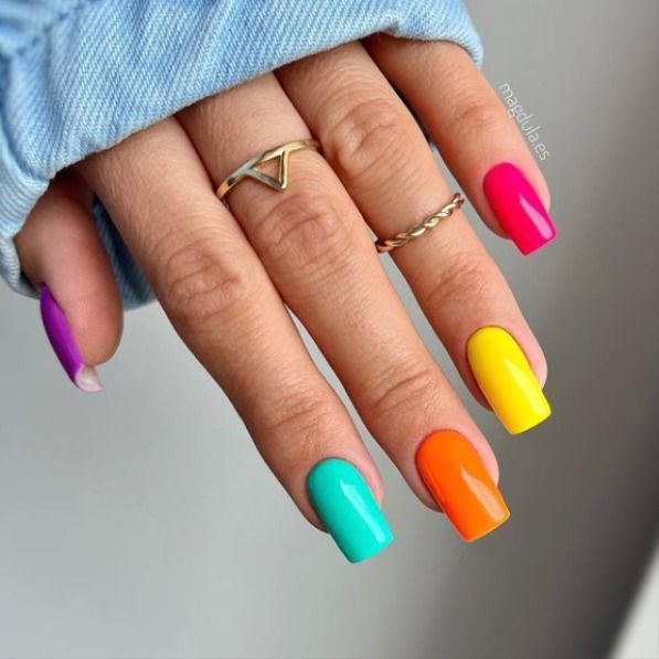 Check Out These Cute Summer Nail Design Ideas To Try This Season Neon