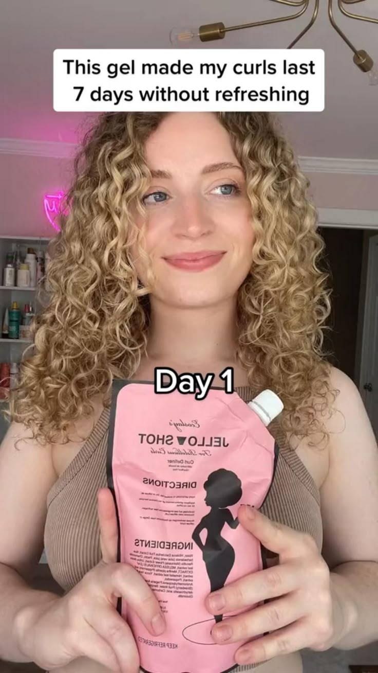 Ecoslay Jello Shot Is Amazing Curly Hair Care Routine Hairdos For Curly Hair Curly Hair Dos