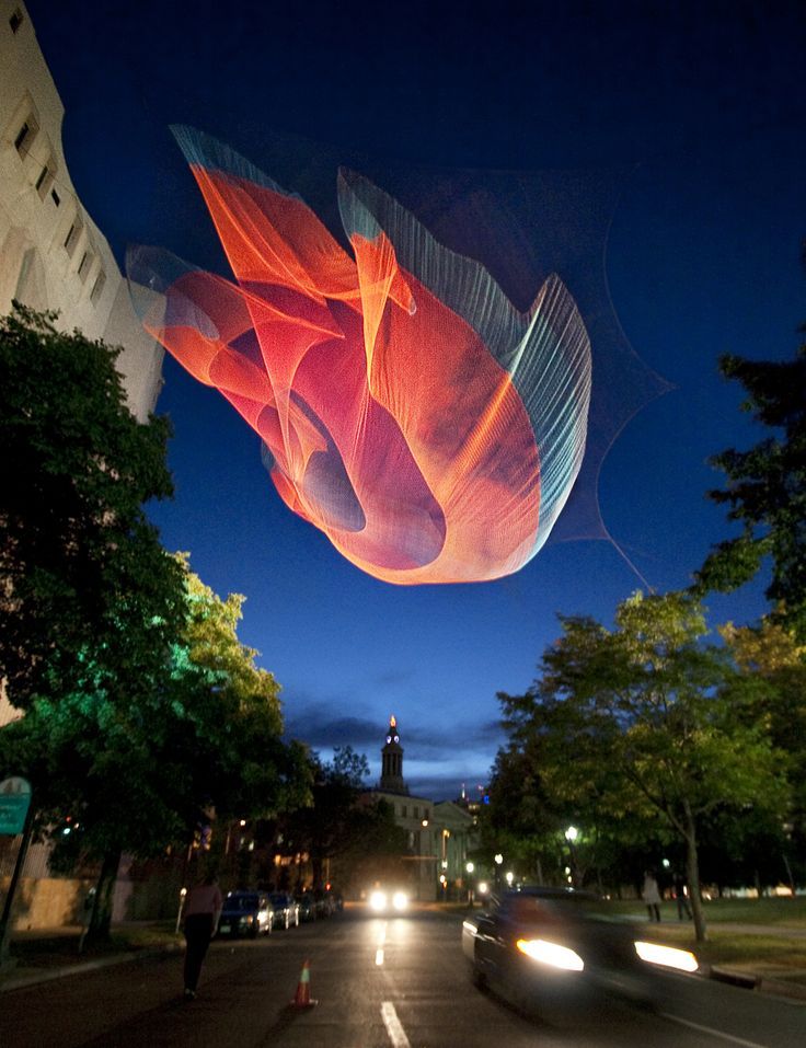 What Is Ephemeral Art Read To Know More Ephemeral Art Janet Echelman Land Art