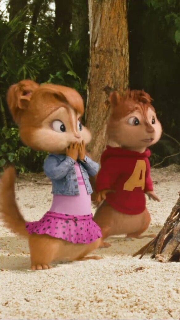 Alvin And Brittany Alvin And The Chipmunks Alvin And Chipmunks Movie Chipmunks Movie