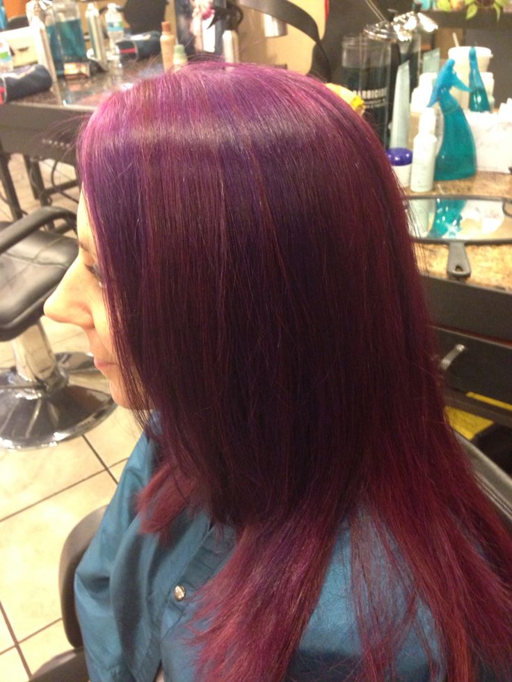 Magenta Hair Color Magenta Hair Colors Magenta Hair Long Hair Styles