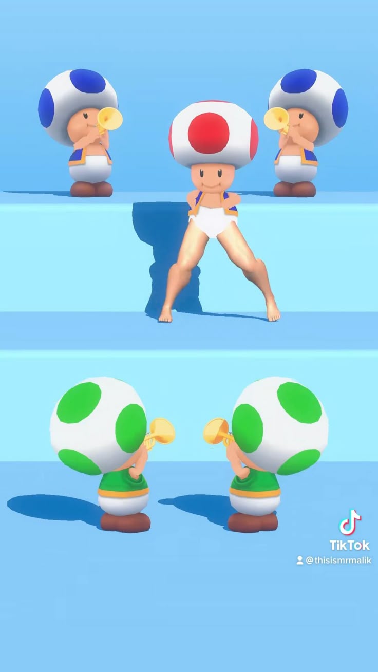 Back Again Ludacris Toad Dancing With Long Legs Video Mario Funny Memes Instagram