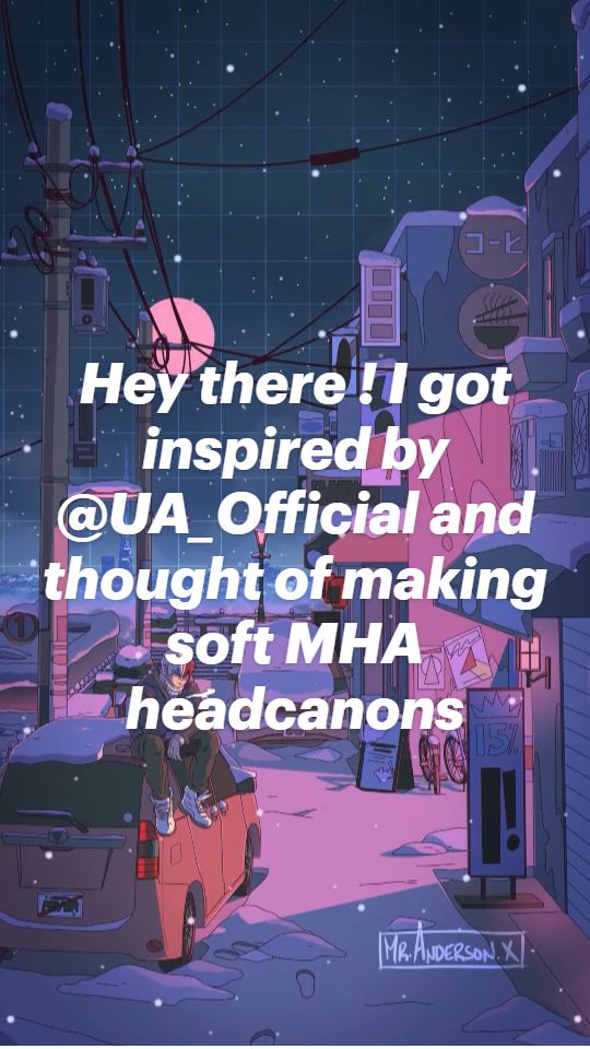 Pin On Soft Mha Headcanons