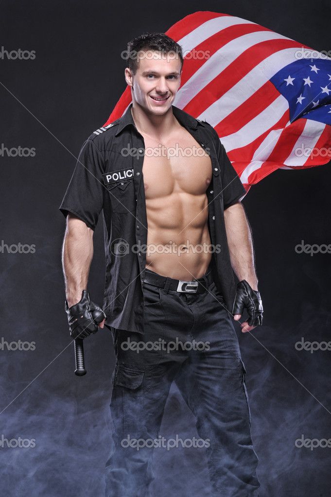 Hot Cops Men In Uniform Muscular Men Policeman Shirtless Men Male Body Officer Captain