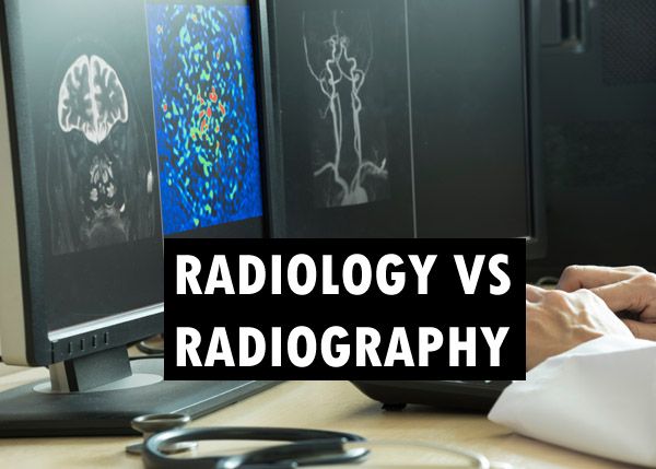 two computer screens with the words radiology vs radiograph on them and ... two computer screens with the words radiology vs radiograph on them and ...