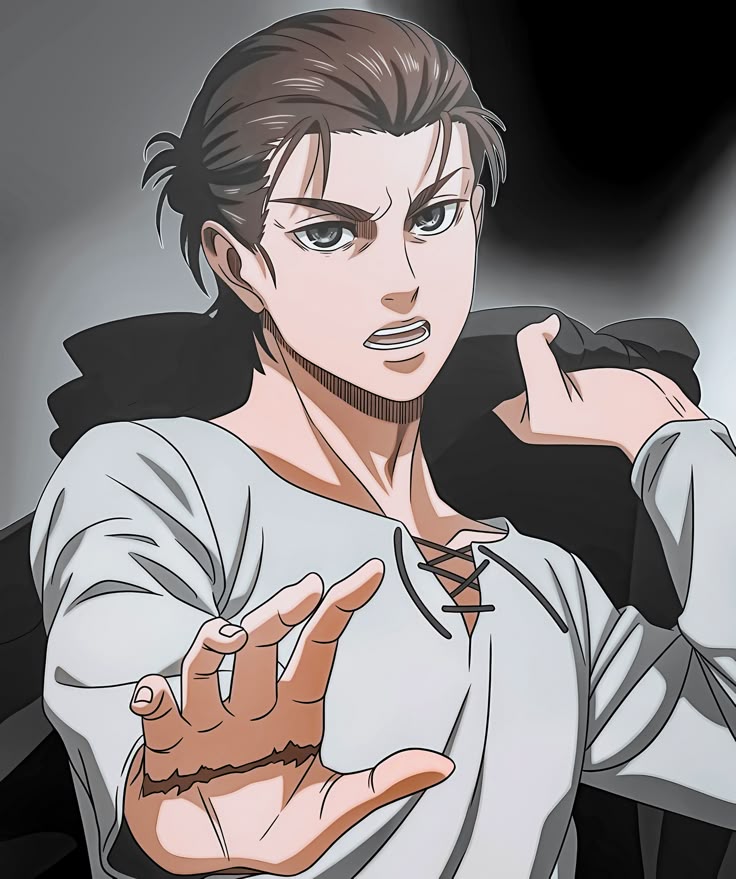 Eren Official Art Icon In 2024 Attack On Titan Eren Jaeger Aot Characters